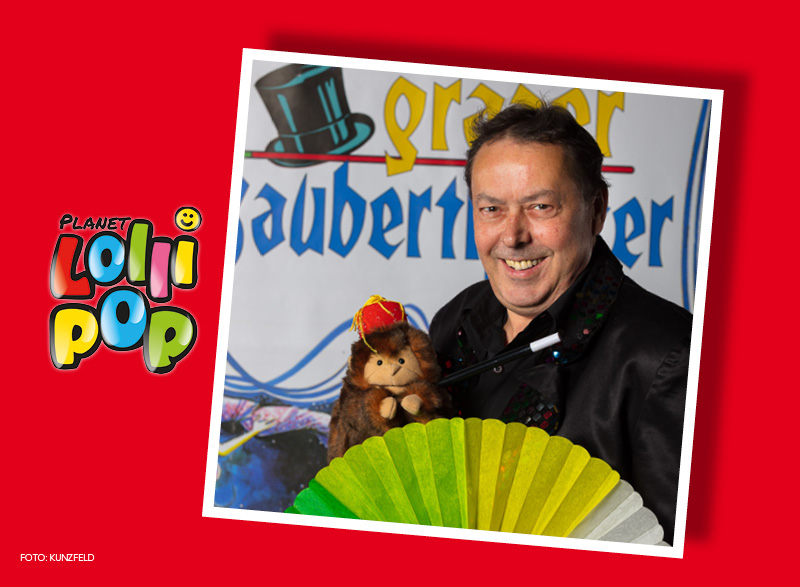 Magische Zauberstunde mit Mr. Gerard im PLANET LOLLIPOP | 9.6.