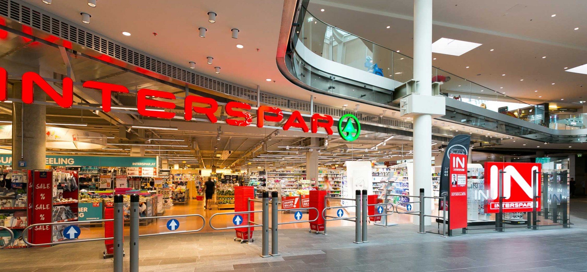 INTERSPAR – Ihr Supermarkt im MURPARK Graz | Shopping-Center